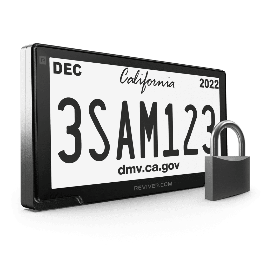 Buy RPlate Digital License Plate | Reviver